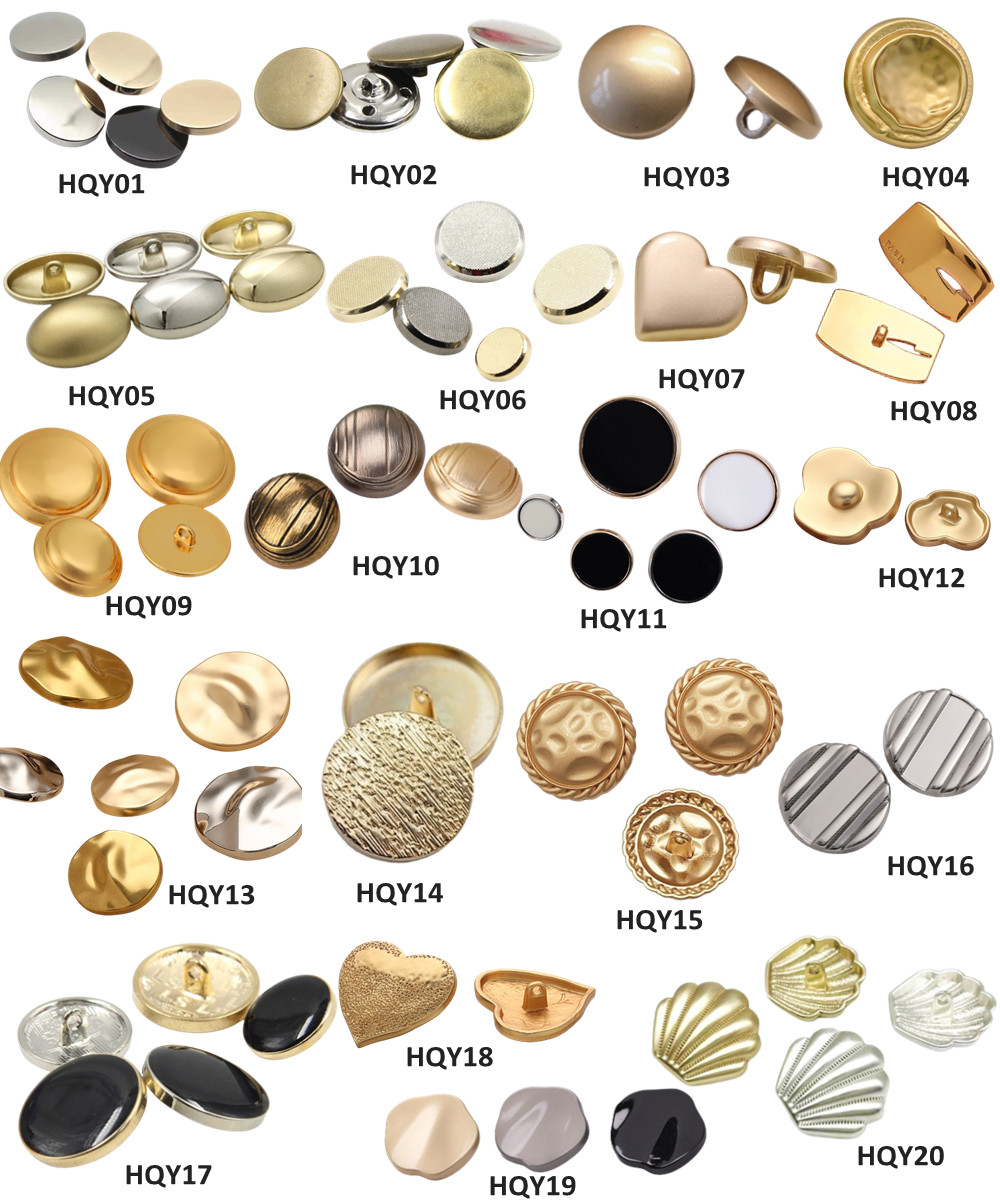 100 Designs Blazer & Coat Buttons – Custom Metal Products