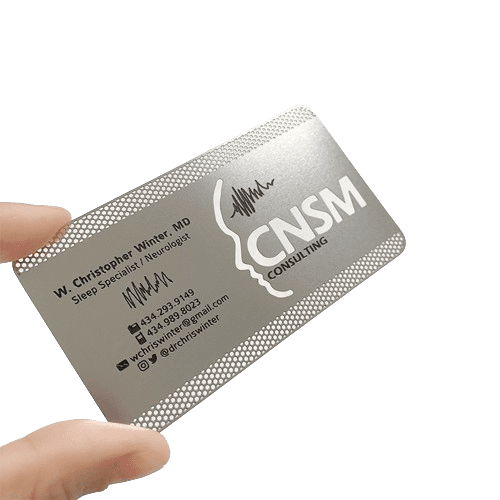 Metal Etched Business Cards – Custom Metal Products