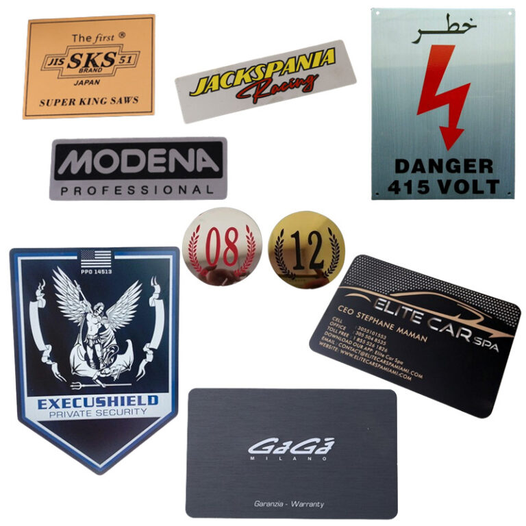 Custom Printed Metal Tags – Custom Metal Products