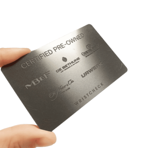 Metal Etched Business Cards – Custom Metal Products