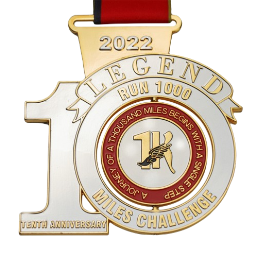 Custom 2-tone Plated Metal Medals – Custom Metal Products