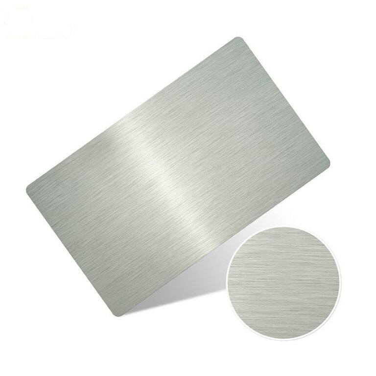 Brushed Metal Business Cards – Custom Metal Products
