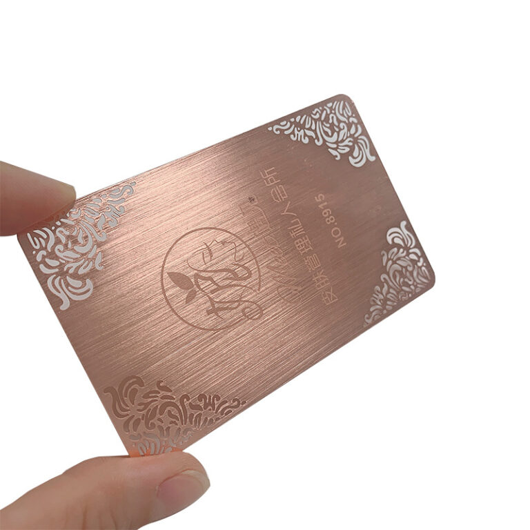 Copper Metal Business Cards – Custom Metal Products