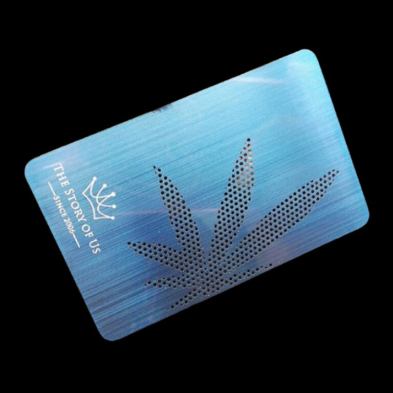 Brushed Metal Business Cards – Custom Metal Products